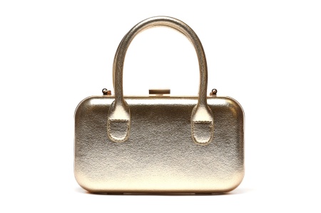 Moderna zlatna mini torba - T032566 zlatna