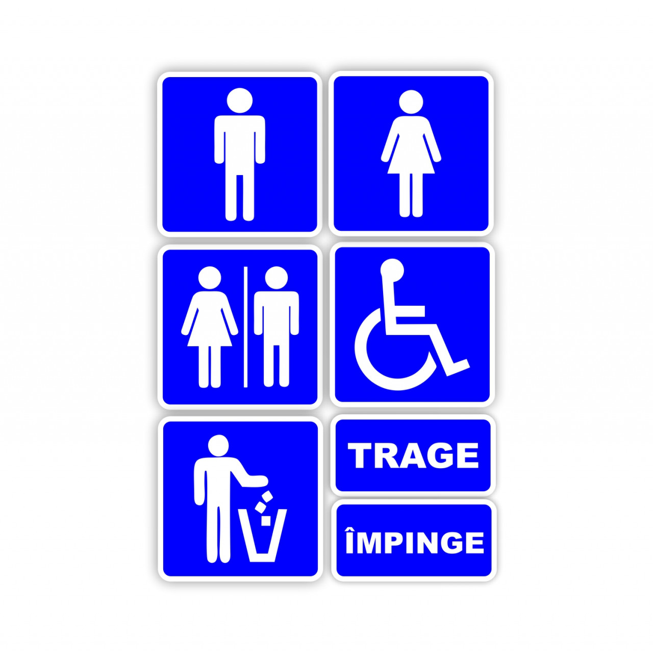 x323 Set semne informative orientare