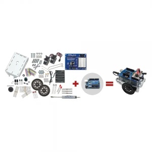 Parallax Boe-Bot Robotics Shield Kit for Arduino (placa Arduino neinclusa)