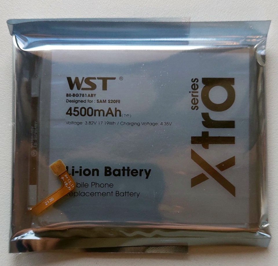 Baterija EB-BG781ABY za SM-G780, SM-G781B, Galaxy S20 FE, Galaxy A52 4G ...