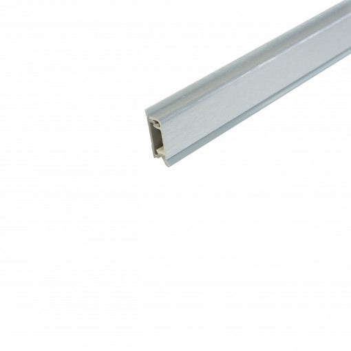 Inaltator rectangular pentru blat, 2 m, alb/negru/aluminiu