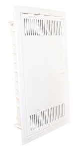 Tablou electric metalic, 24 module, incastrat, usa metalica perforata ...