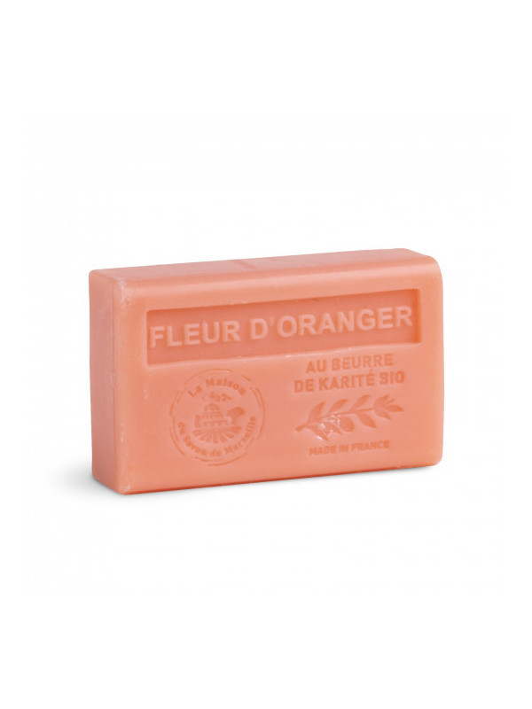 Sapun 125g cu Unt de Shea bio - FLOARE DE PORTOCAL