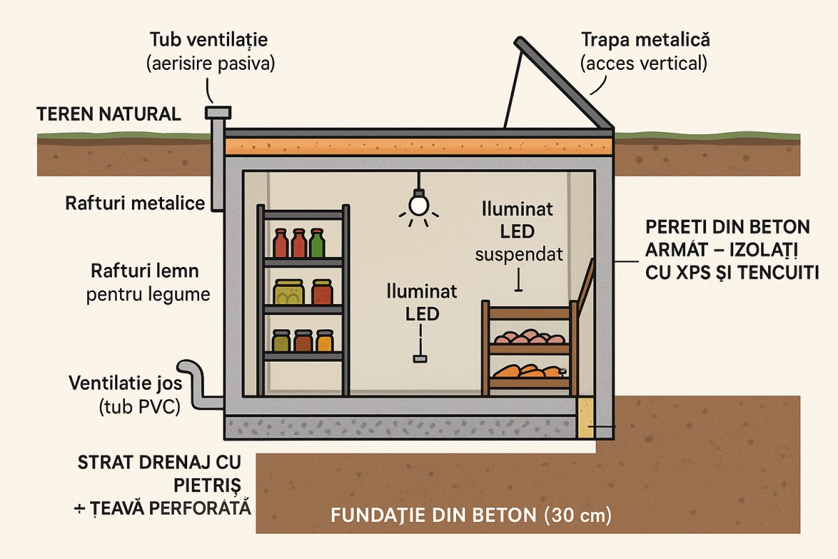 Cum mi-am construit un beci spatios si racoros