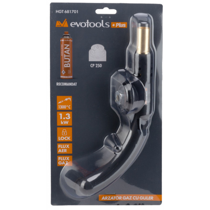 Arzator Gaz Cu Guler Si Aprindere Piezo Plus / Tip: Supapa Bayoneta