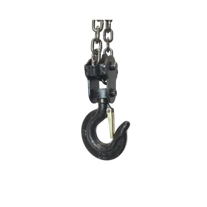 Macara manuala cu lant 3 tone, lungime lant 3m, sistem siguranta, Craft ...