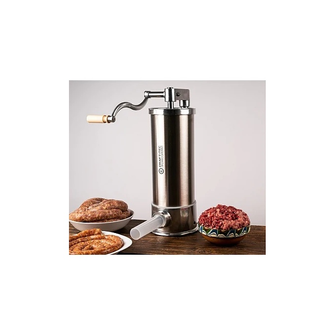 Masina carnati verticala 3kg, 5 palnii, constructie inox, Craft-Tec MX129