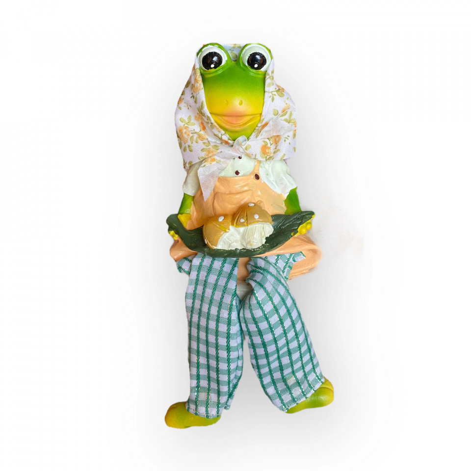 Figurina haioasa, broasca, 17 cm