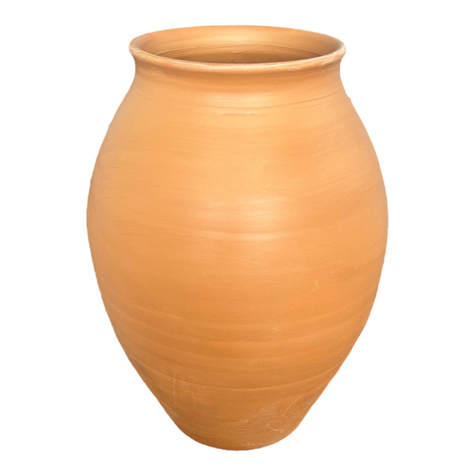 Vas ceramica natur pentru gradina