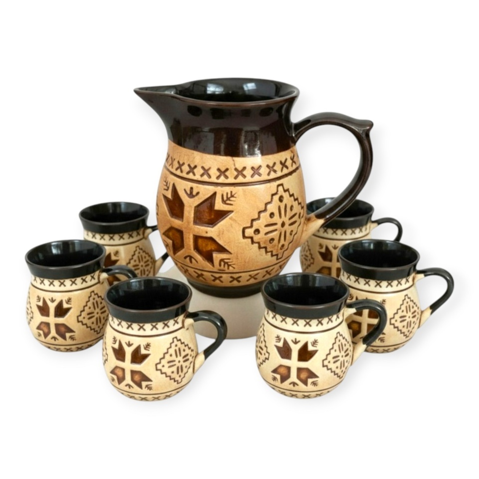 set pentru vin - Ceramica Martinescu