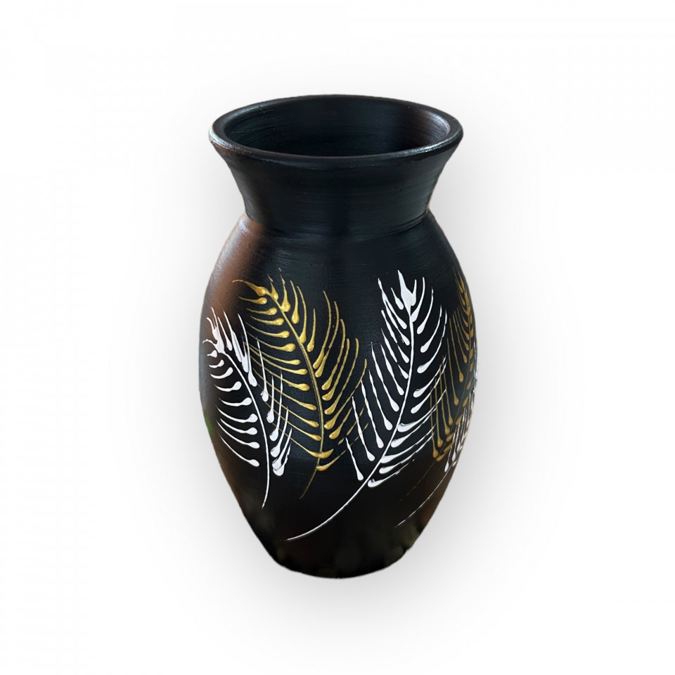 Vaza pictata manual, model contemporan