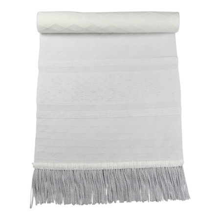 Prosop, stergar traditional alb pe alb, tesut cu model traditional – 75 ...