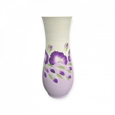 Vaza din ceramica, eleganta, pictata manual, 40cm