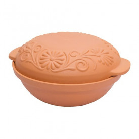 Vas roman din lut, rotund