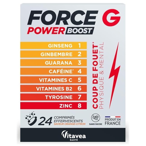 Force G Power Booster 24 comprimate Vitavea | Remedius.ro