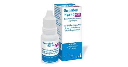 Picaturi oftalmice OmniMed Hya HD Extra 15 ml Omnivision | Remedius.ro