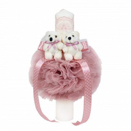 Lumanare pentru botez en gross hug 34