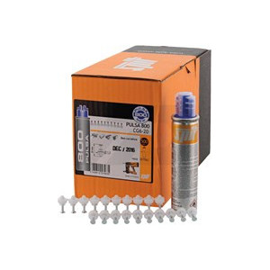 CG6-25 mm SET 500 CUIE FIXARE PAT CABLURI PE ZIDARIE/BETON + 1 DOZA GAZ ...
