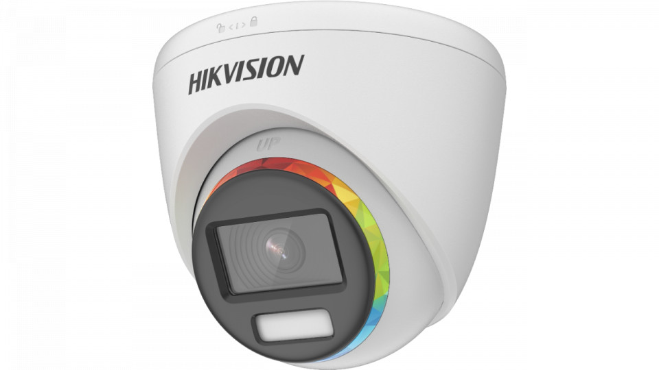 Camera Hikvision Turbo HD Color Vu 5.0 2MP turret IR 40 m IP68 DS ...