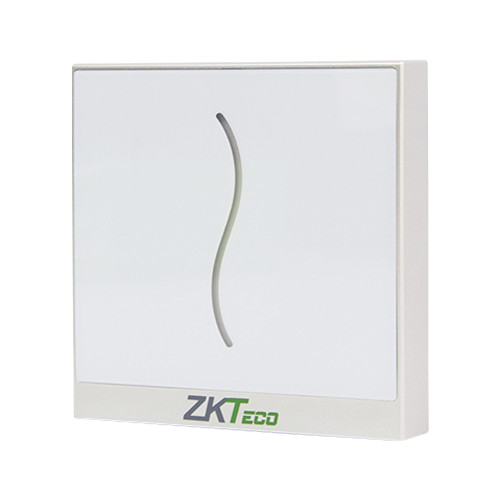 Cititor de proximitate ZKTeco RFID MIFARE 13.65Mhz, IP65, alb GL-ER ...