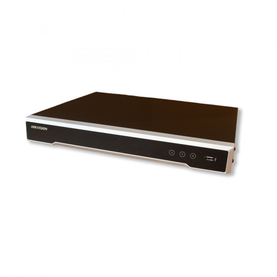 NVR 8 canale Hikvision DS-7608NI-K2, rezolutie 4K Ultra HD, compresie H ...