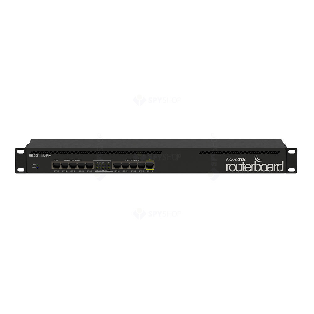 Router MikroTik Wireless Gigabit PoE RB2011iL-RM
