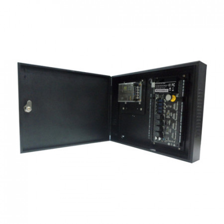 Cabinet echipat ZKTeco pt. centralele de control acces seria C3 ACC ...
