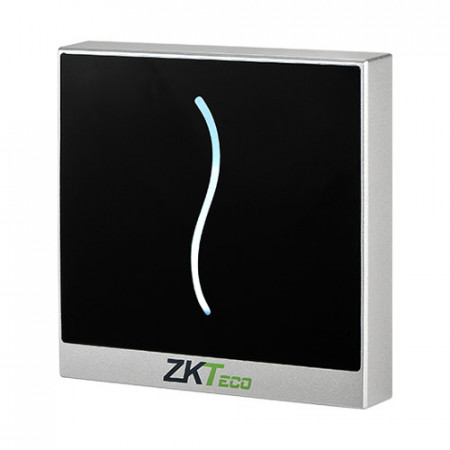 Cititor de proximitate ZKTeco RFID MIFARE 13.65Mhz, IP65, negru GL-ER ...