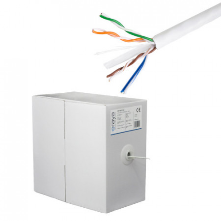 Cablu UTP Eraya cat 6 CUPRU 100%, 305m LSZH 4x2x23 AWG NET6LUT-305
