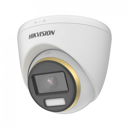 Camera HikVision Analog 4MP ColorVu PoC Fixed Turret DS-2CE72KF3T-E