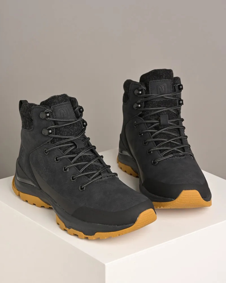 Muške duboke cipele A1314 crne