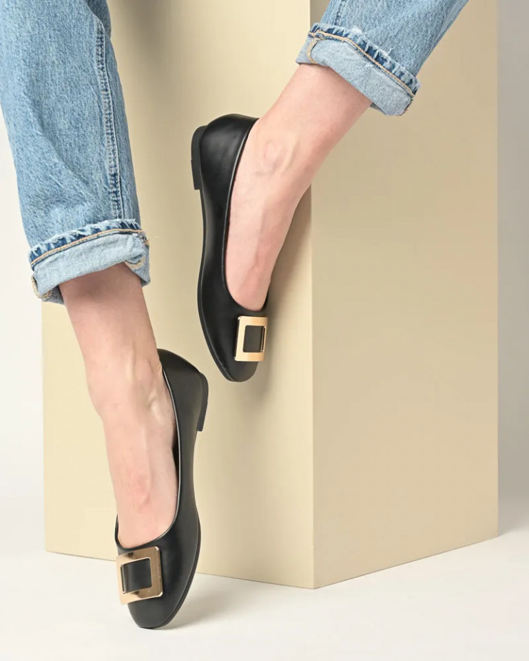 Ženske baletanke L022307 crne