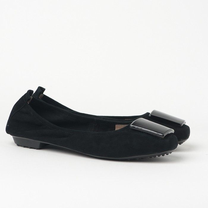 Kožne baletanke L15-2 crne