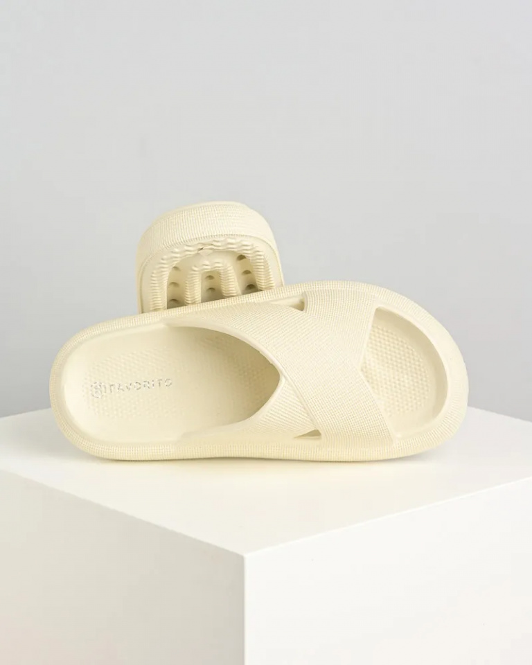 Gumene ženske papuče LP802400 bež