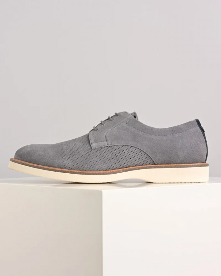 Kožne muške cipele M37A2400 sive