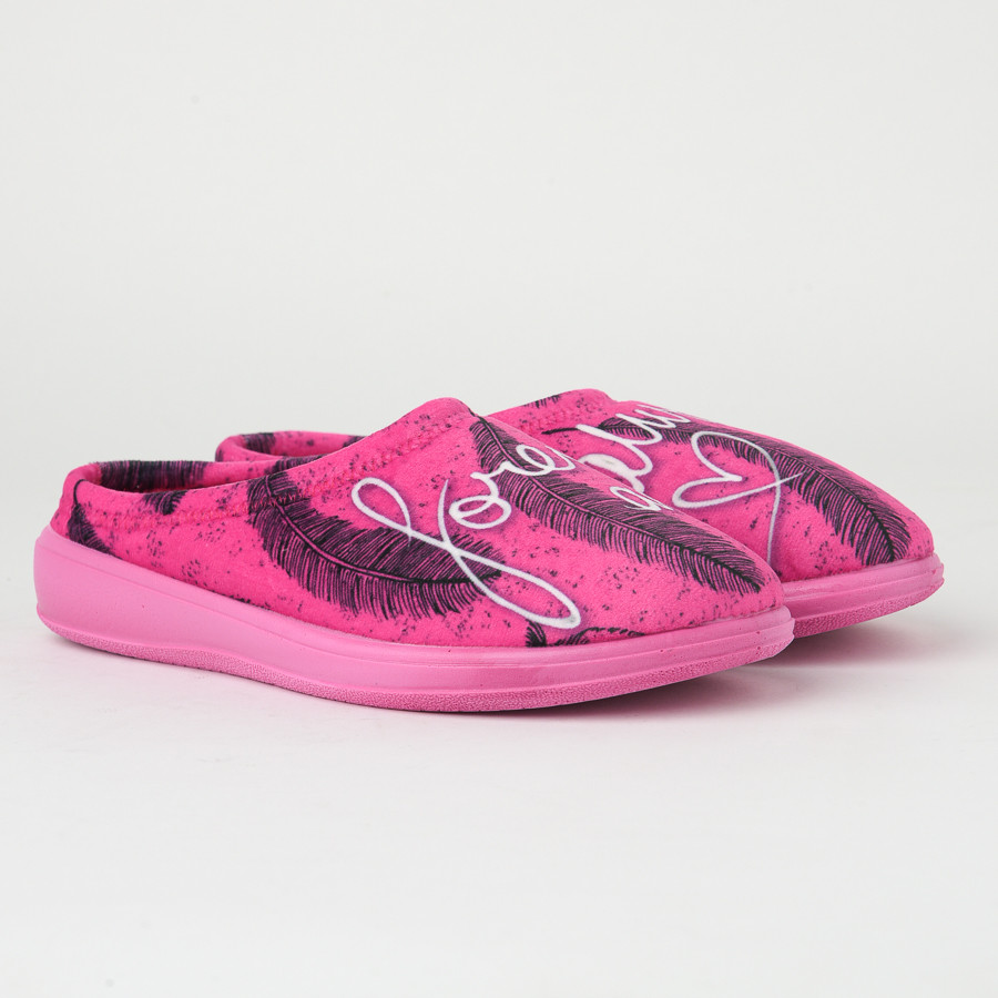 Ženske sobne papuče 51 dezen pero