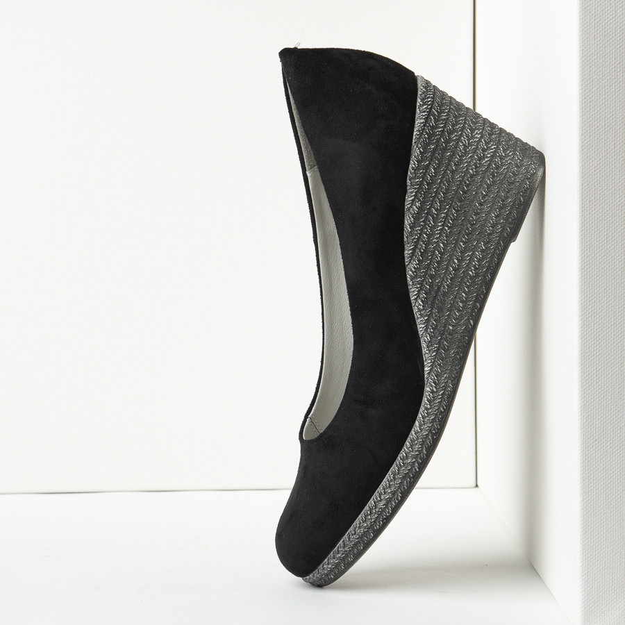 Cipele sa platformom C2126 crne