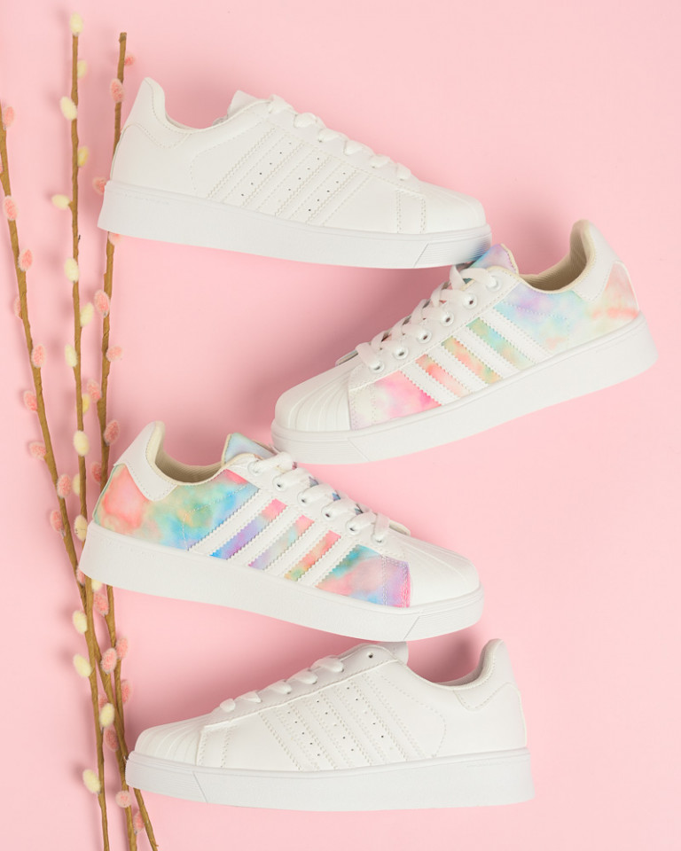 Ženske plitke patike L065173 rainbow