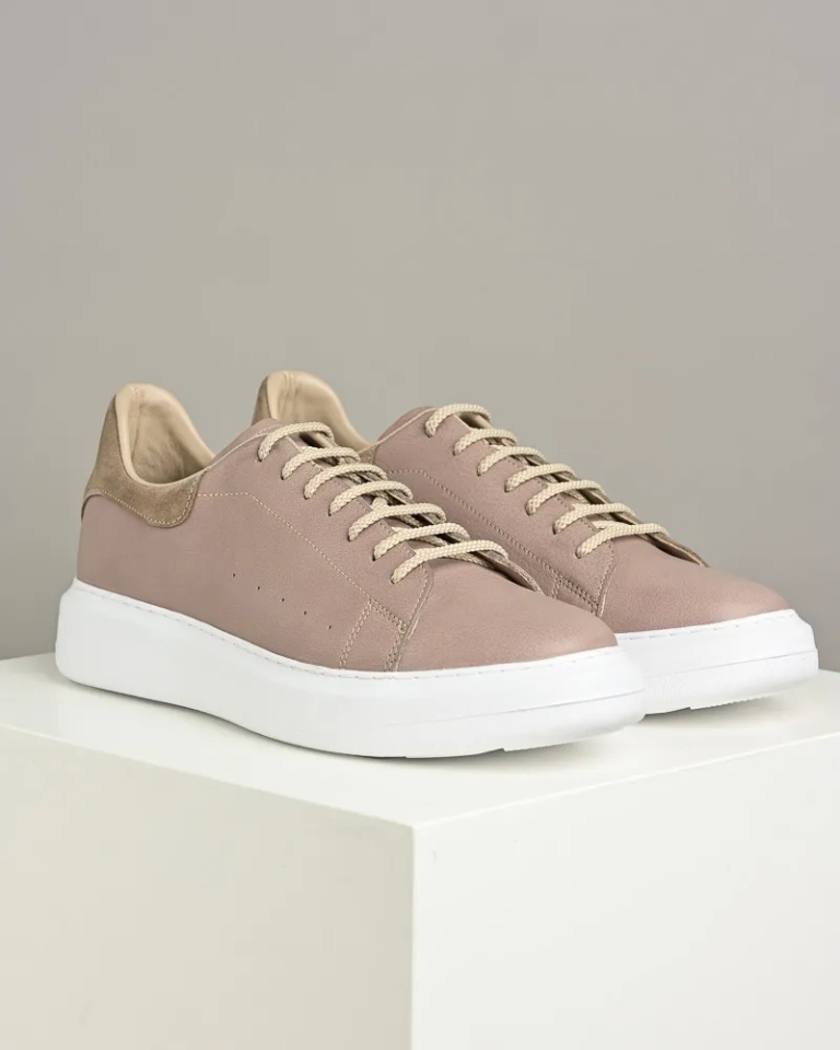 Kožne muške patike/cipele 0-35 bež