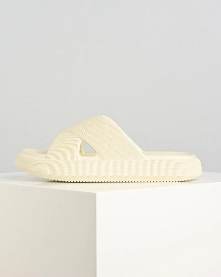 Gumene ženske papuče LP802400 bež