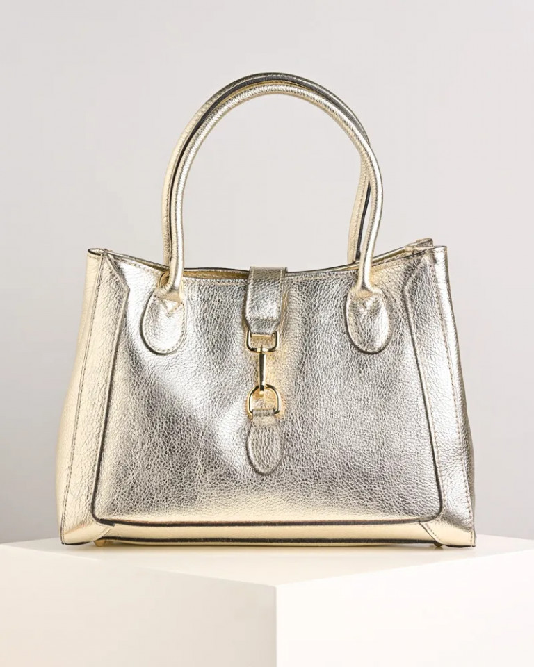 Elegantna pismo tašna 13416 zlatna