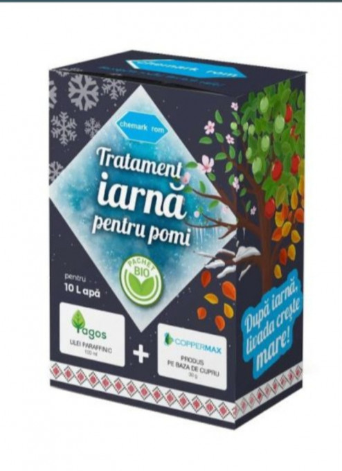 Pachet tratament de iarna pentru pomi pentru 100 L apa - BIO