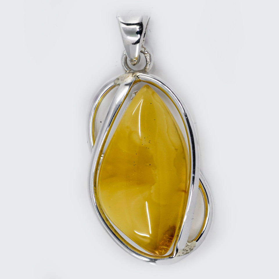 Pandantiv Argint Chihlimbar Judit