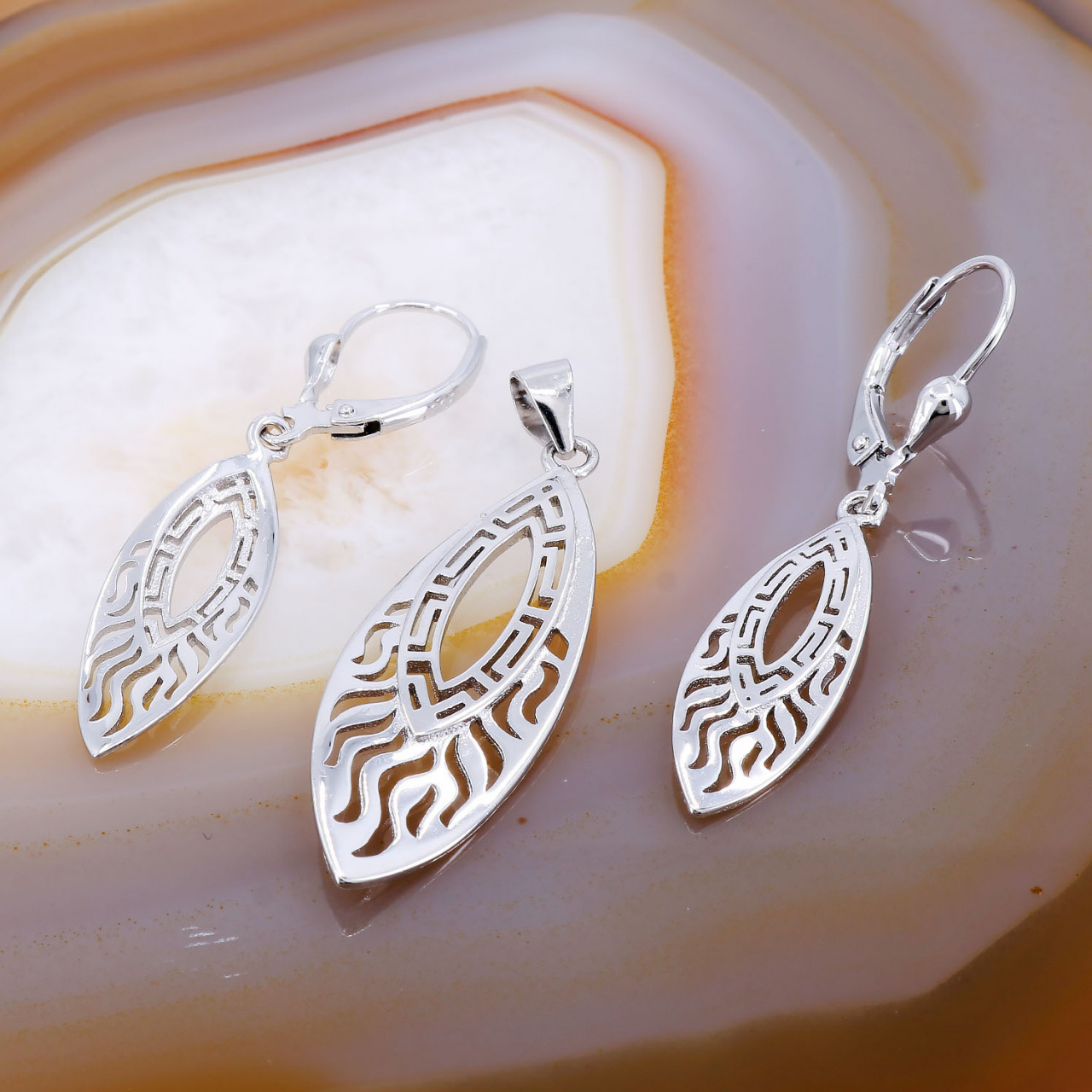 Set Bijuterie din Argint 925 model Elegant c1554