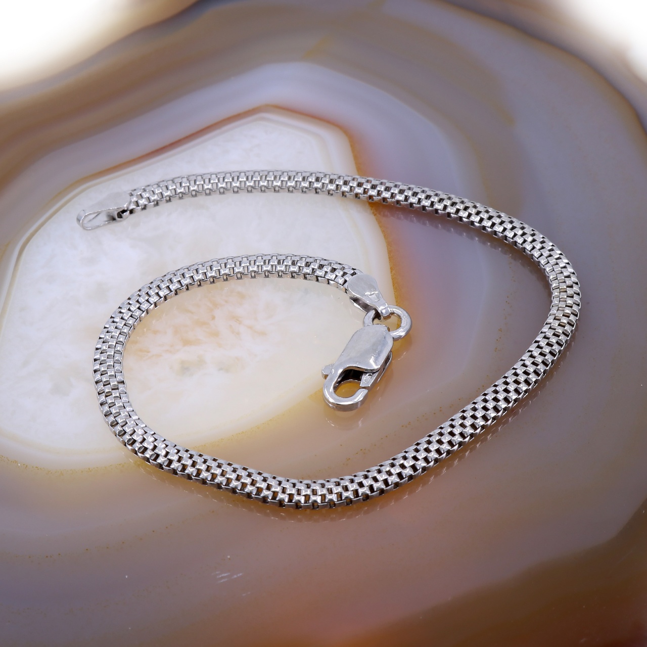 Bratara din Argint 925 model Mesh c3001