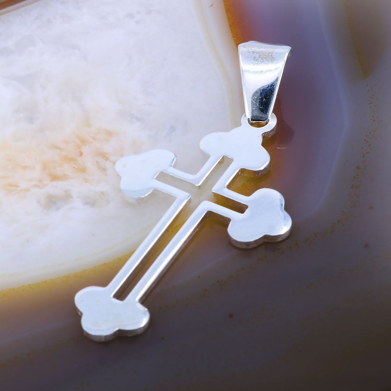 Pandantiv Unisex model Cruce din Argint 925 cod 1105