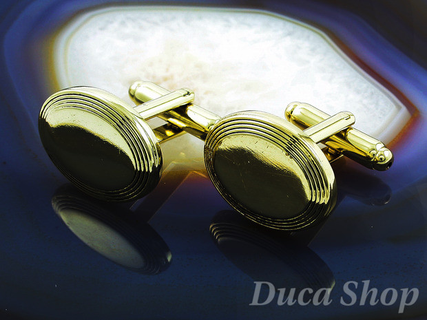 Butoni Placati cu Aur 18k , cod 34