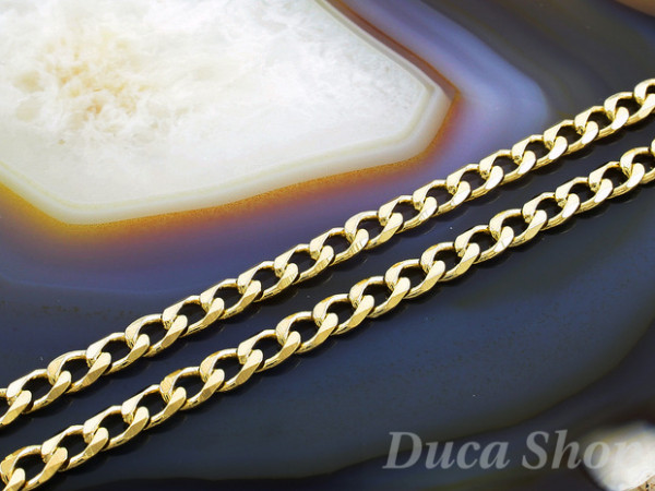 Lant Placat cu Aur 18k, model Zale, cod 607