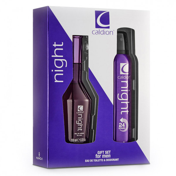 Set Caldion Night pt Barbati contine Edt 100ml si Deodorant 150ml