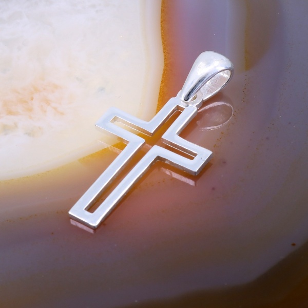 Pandantiv Argint 925 Model Cruce Contur c1278